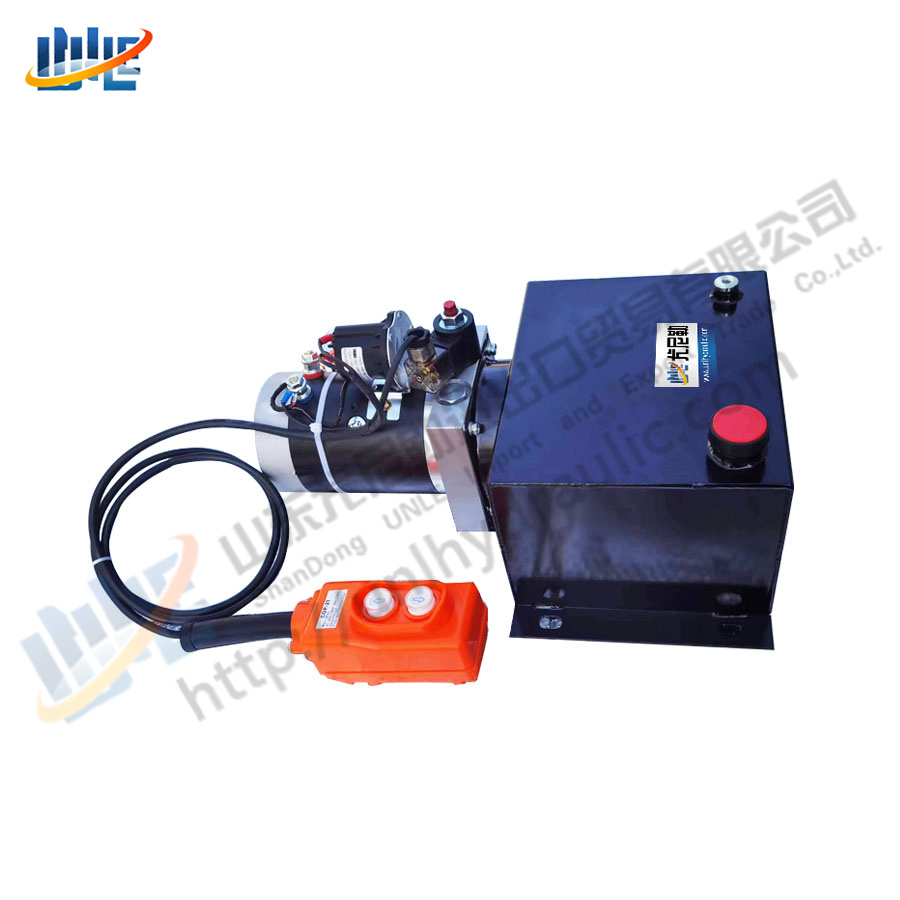 Customized portable small 12 volt hydraulic power unit packs station ...