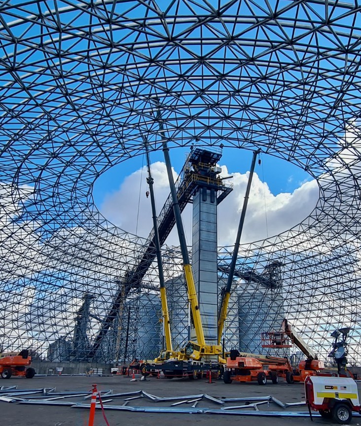 Mines environmental conservation hydraulic solution for installed domes ...