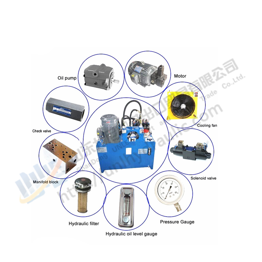 Synchronous speed safe direction guide valve hydraulic system for ...