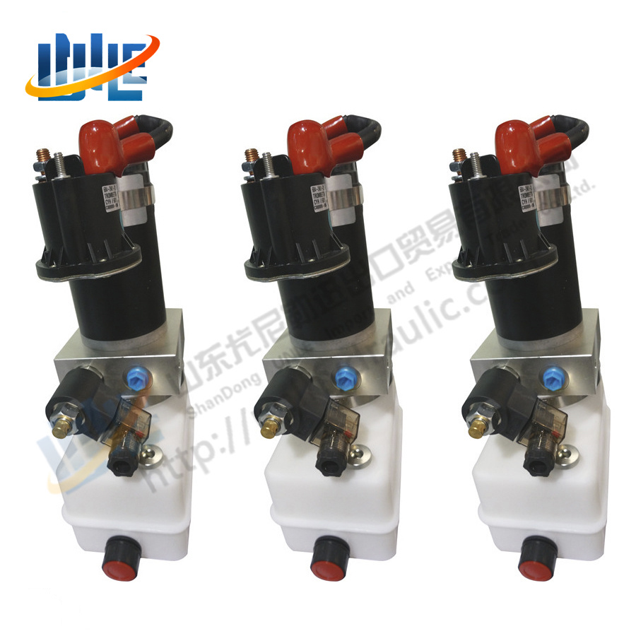12v Motor Single Acting Hydraulic Power Unit Hydraulic Pump Power Pack ...