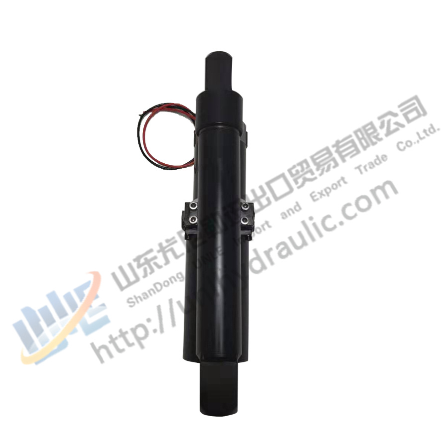 Fully enclosed two-way hydraulic system linear actuator small electric ...