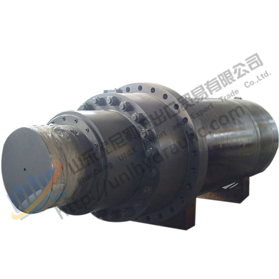 Custom large bore main hydraulic cylinders for heat press machines ...