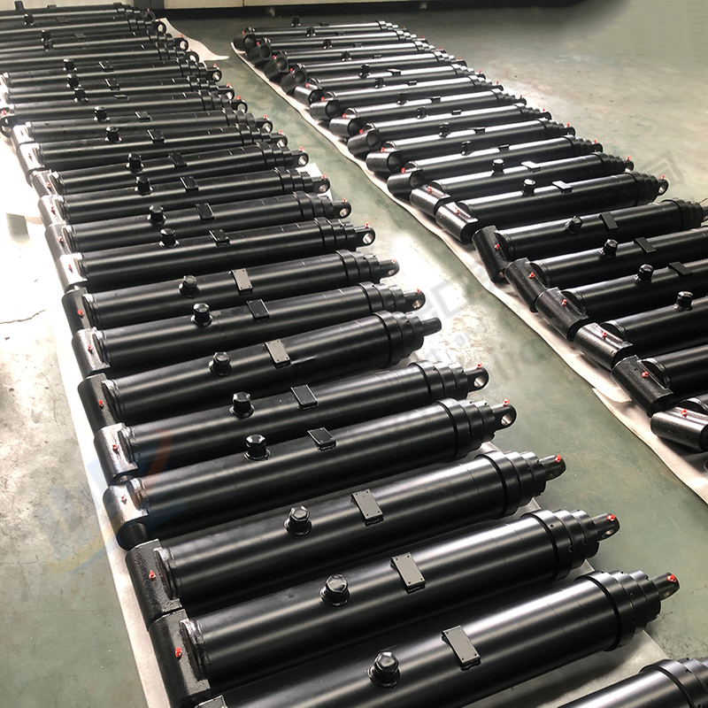 Front-End Telescopic single acting multi stage hydraulic cylinders for ...