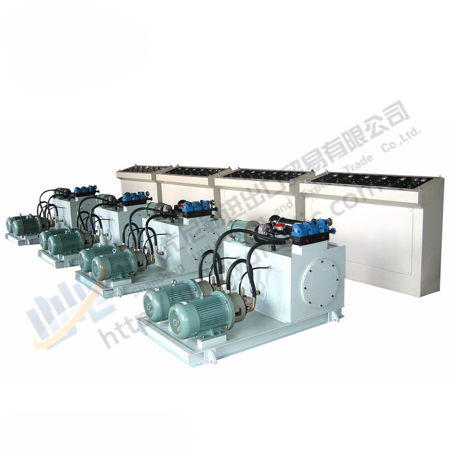 Custom made hydraulic power unit with 2 pumps hydraulic power station ...